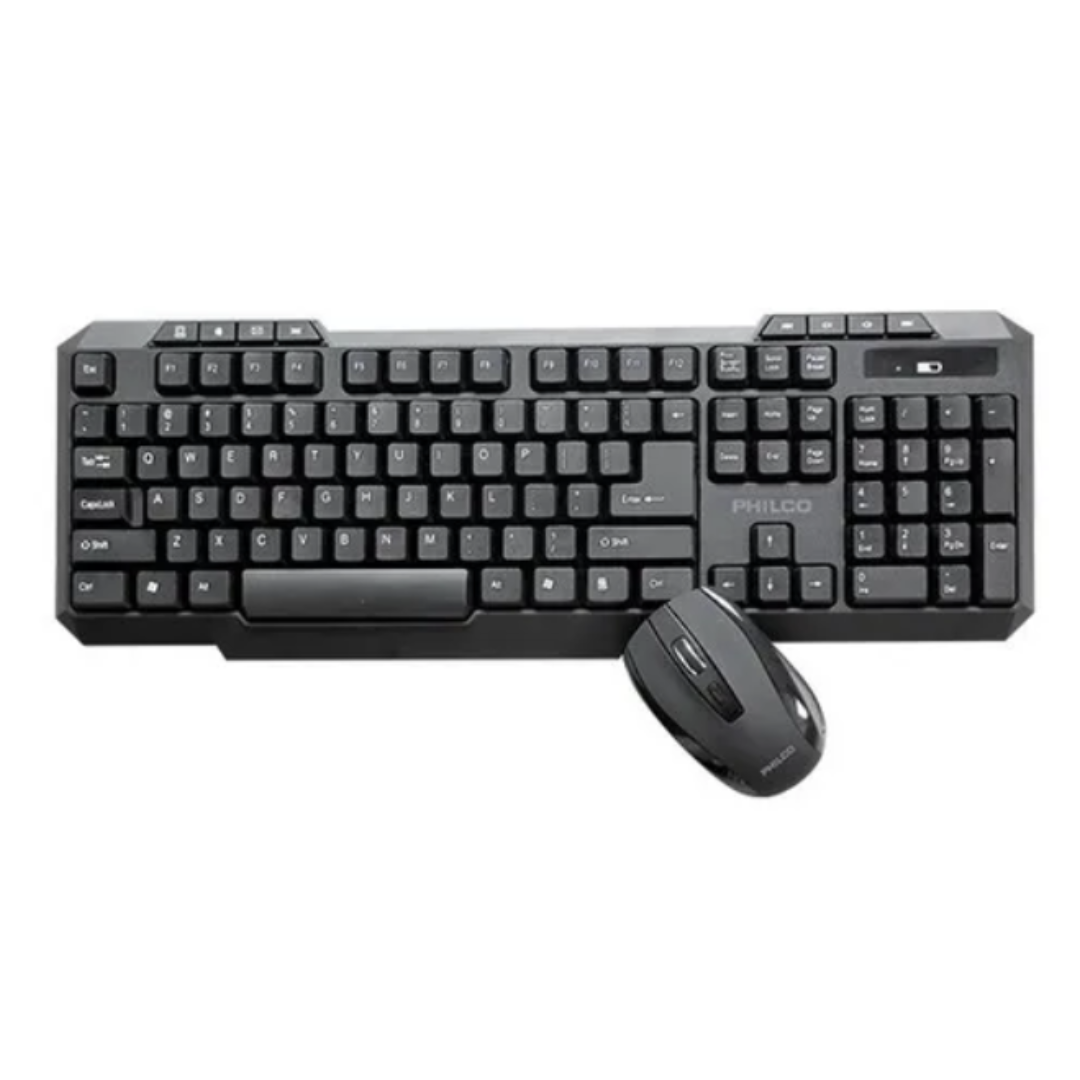 Philco Wireless Inalámbrico Keyboard-Mouse Combo K5204